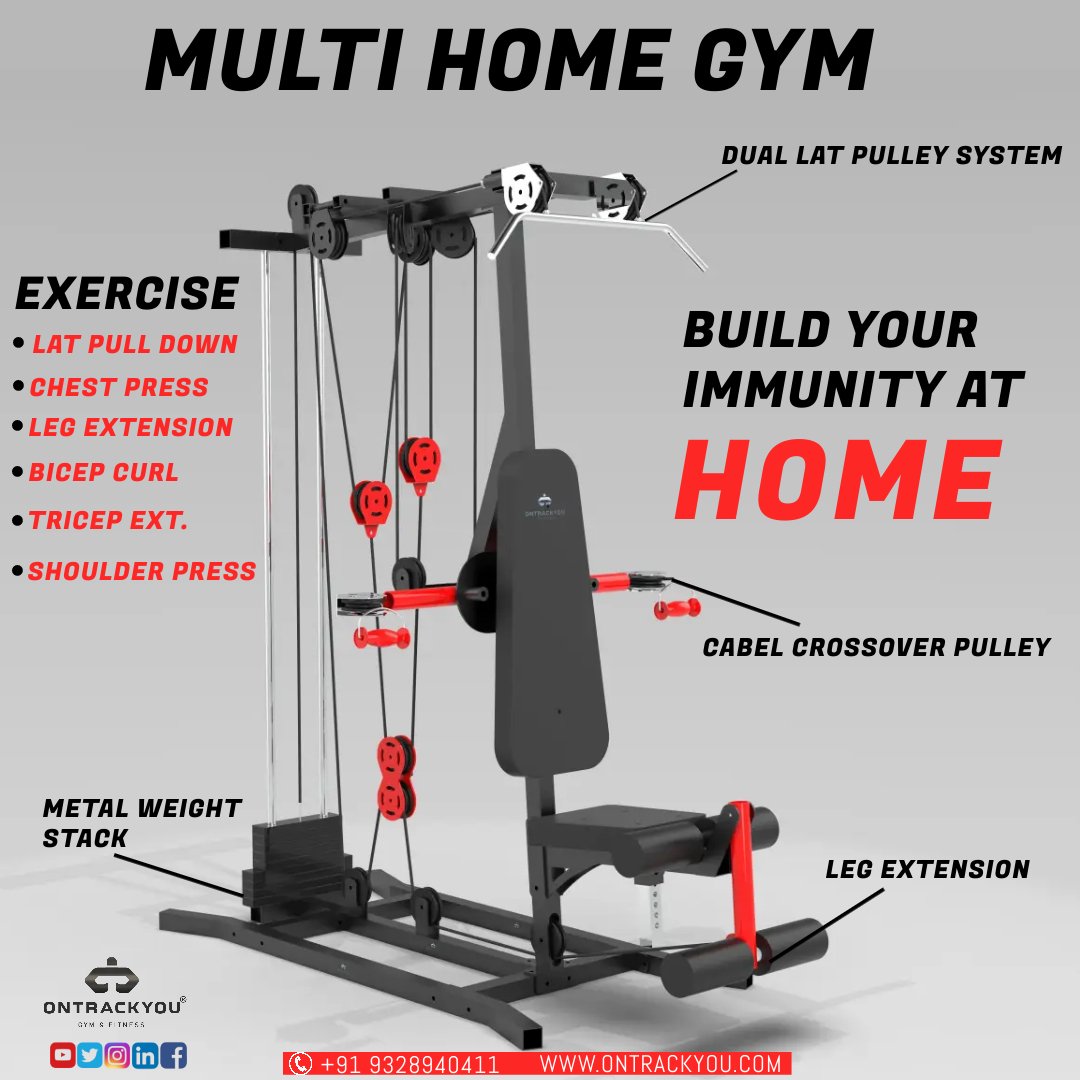 MULTI HOME GYM MACHINE FOR FULL BODY WORKOUT